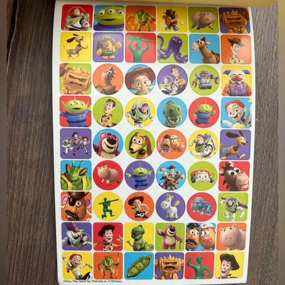 Disney | Party Supplies | Vintage Y2k Disney Pixar Toy Story Sticker ...